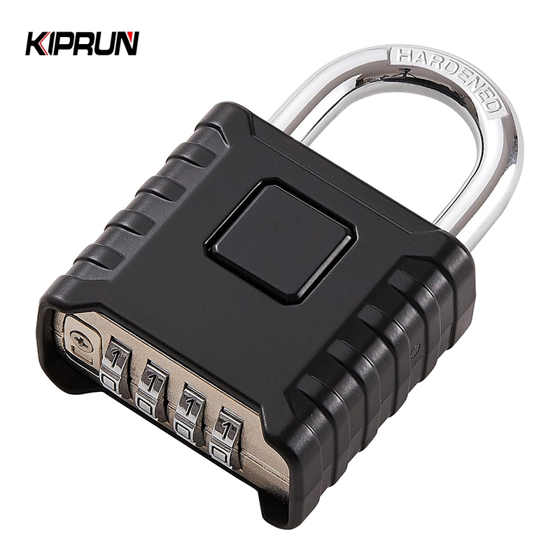 KIPRUN Heavy Duty Combination Padlock, 4 Digit High Security Padlock ...