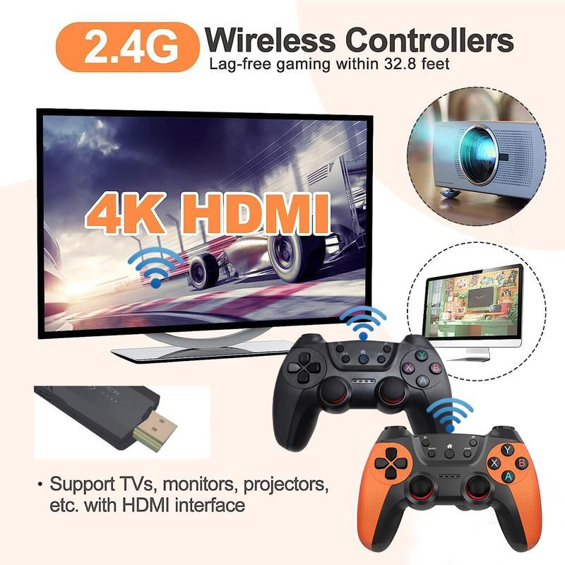 X2 Ultra Retro Game Console 4K HDOutput Plug and Play Games ...