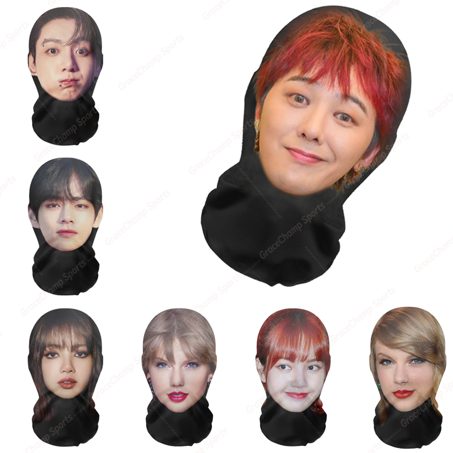 3D printed Full Face Mask Celebrity face Mask Cosplay mask funny Bruno ...