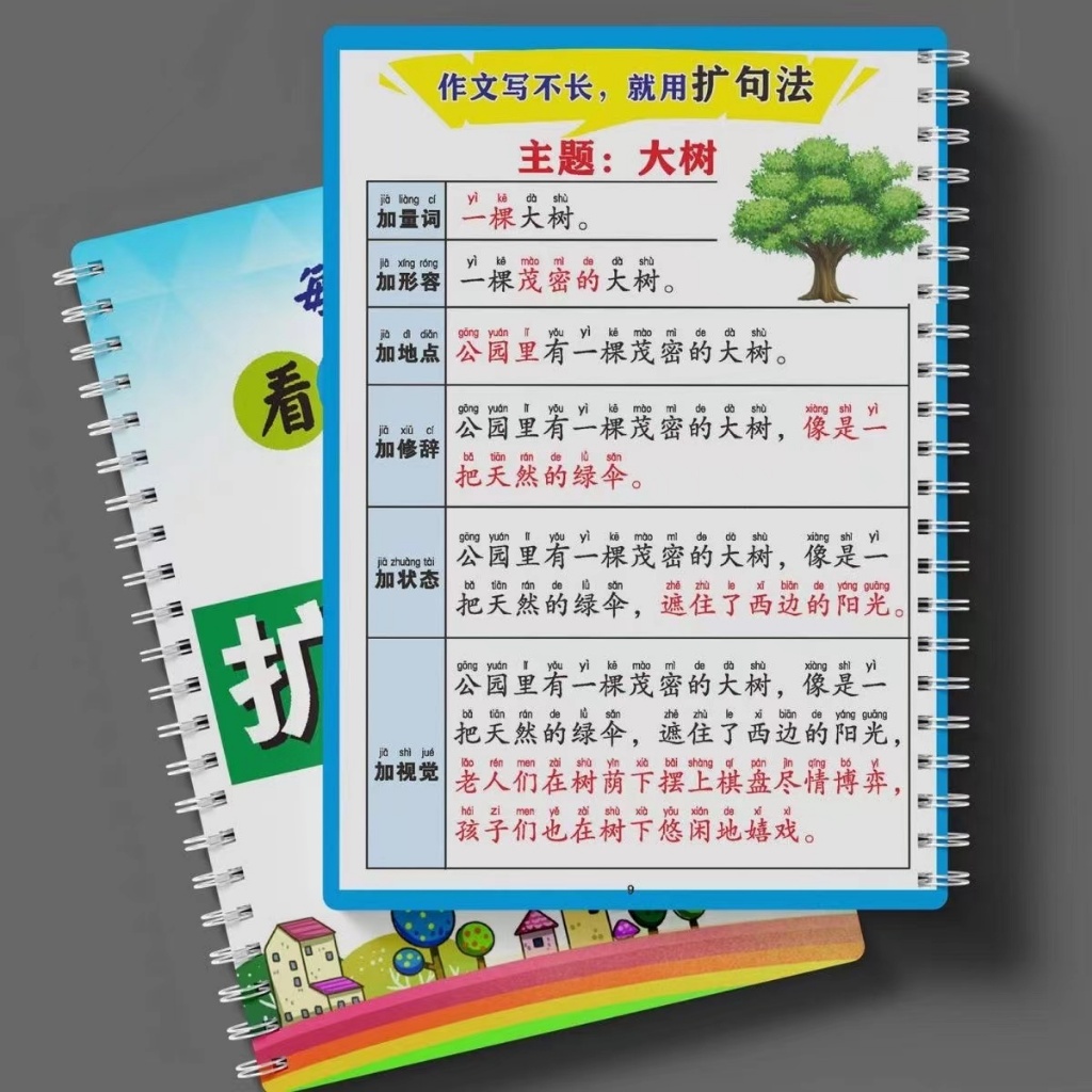54Pages Chinese Sentence Building Book Hanyu Hanzi Pinyin Reading Book ...