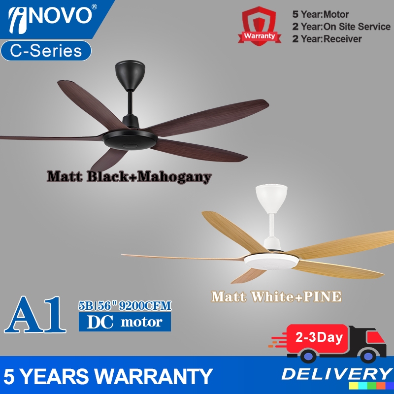 REGAIR/inovo A1 40" 56" 5B-16S-9200CFM DC ceiling fan Remote control 2 ...