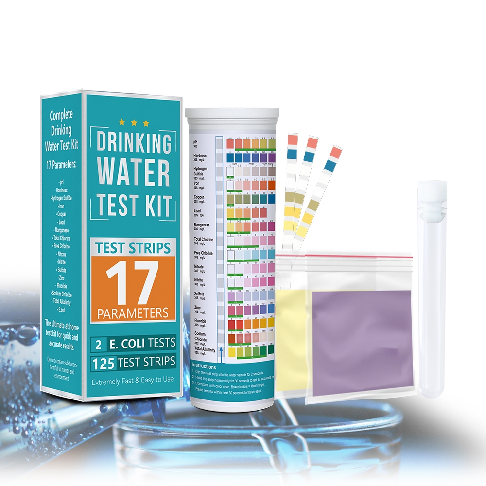 17 in 1 Water Testing Kits for Drinking Water, 125 Strips Water ...