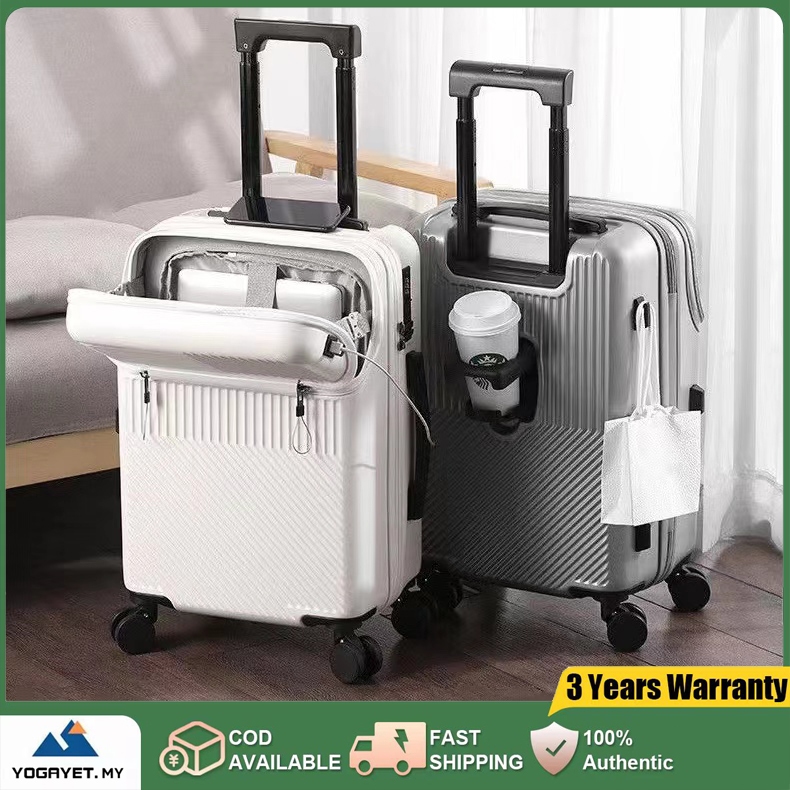 YOGAYET Bagasi Gaya Jepun Beg Pakaian 20/24/26 inci Beg Pakaian ...