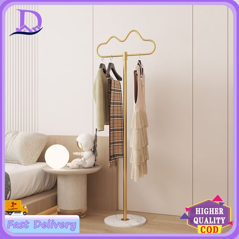 Creative Cloud Coat Rack Cute Hanger Rack Bedroom 170cm Marble Stand ...
