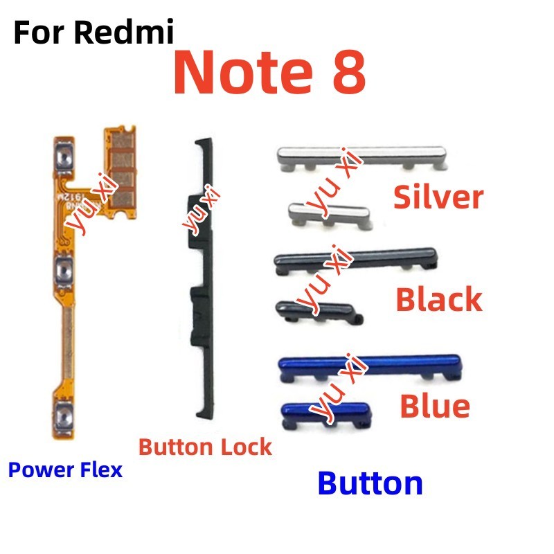 Power On off ribbon Volume button Flex For Redmi Note 8 | Shopee Malaysia
