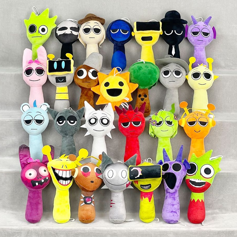20CM Sprunki Doll Plush Sprunki Incredibox Game Figure Toy Gift For Kids | Shopee Malaysia