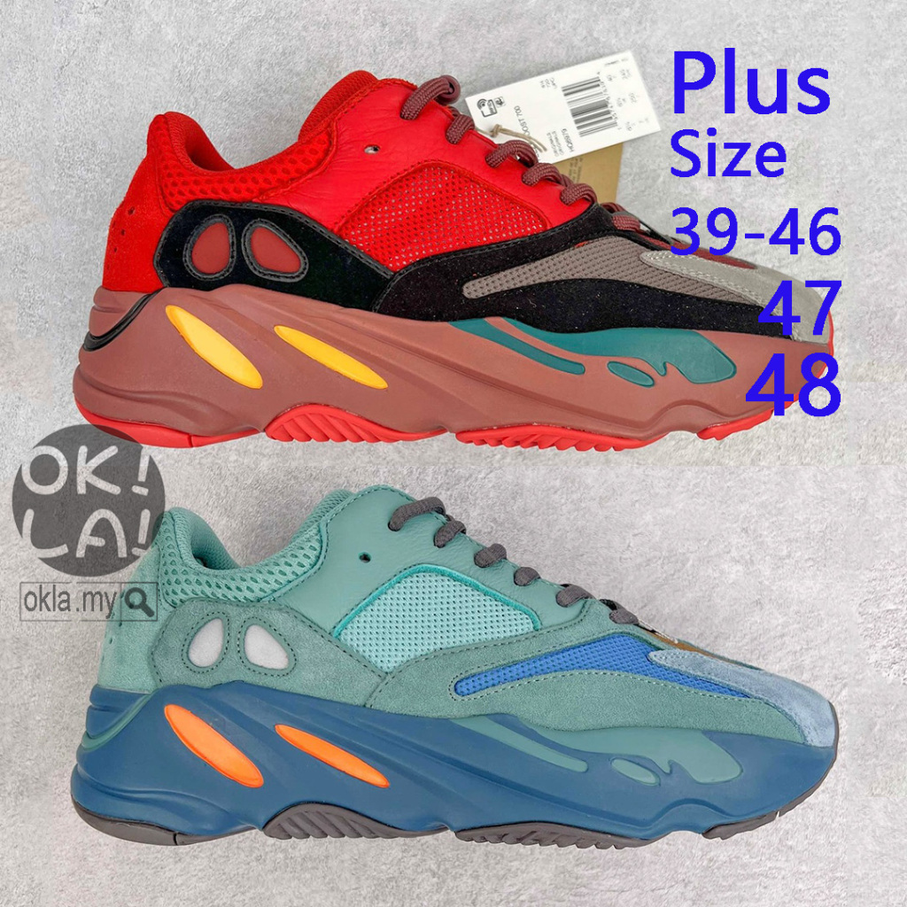 GZ2002 Yezy Real Boost Runner 700 "Faded Azure" sneakers jogging shoes ...