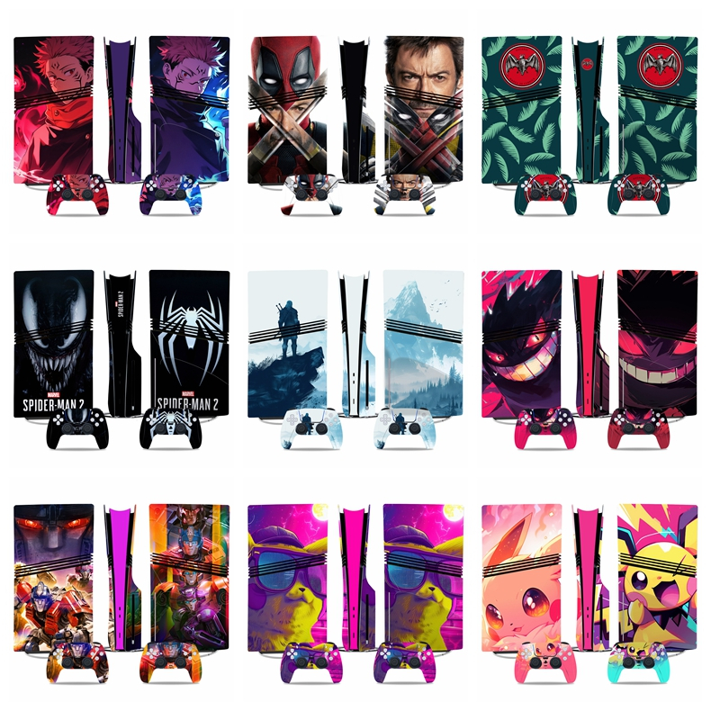31 Colors Skin Sticker Compatible with Sony Playstation 5 Pro Disc ...