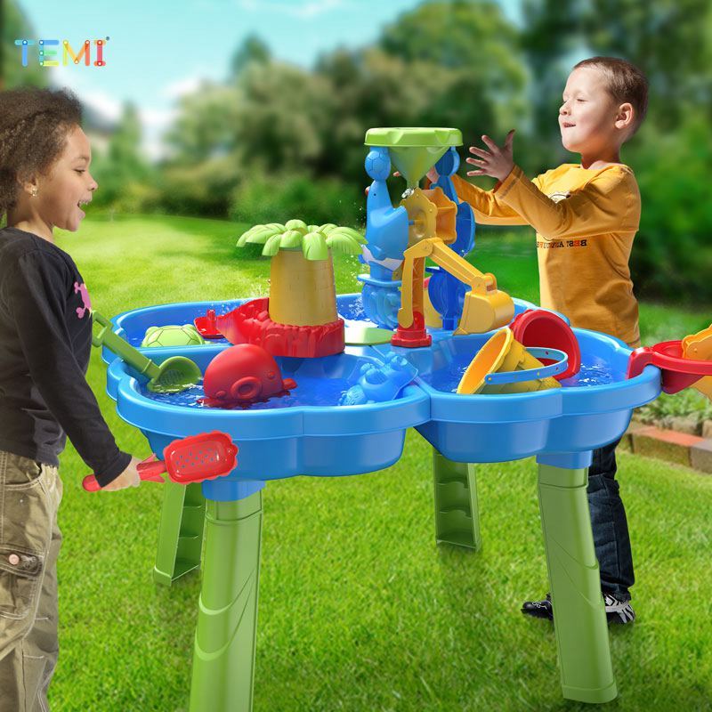 TEMI Water Table Toys Play Water Pool Beach Toy Children Beach Toys ...