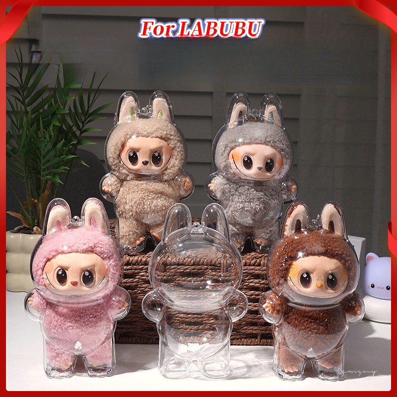 Labubu V2 case Exciting Macarone Protective Acrylic labubu casing ...