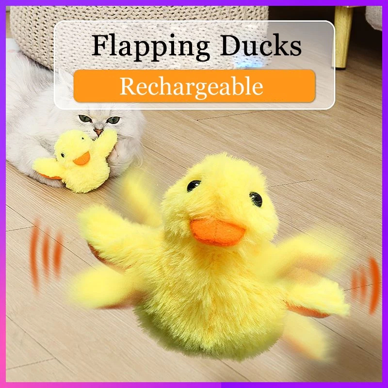 Cat Plush Interactive Toy, Rush Duck, with Sensor | Shopee Malaysia