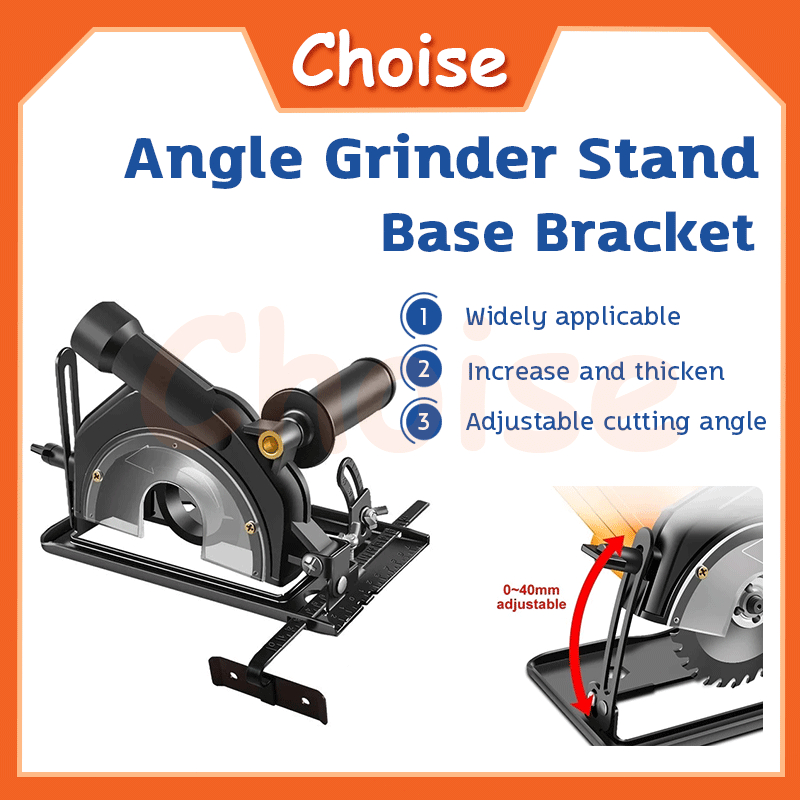 Angle Grinder Stand 0-45 ° Angle Adjustment Positioning Bracket ...