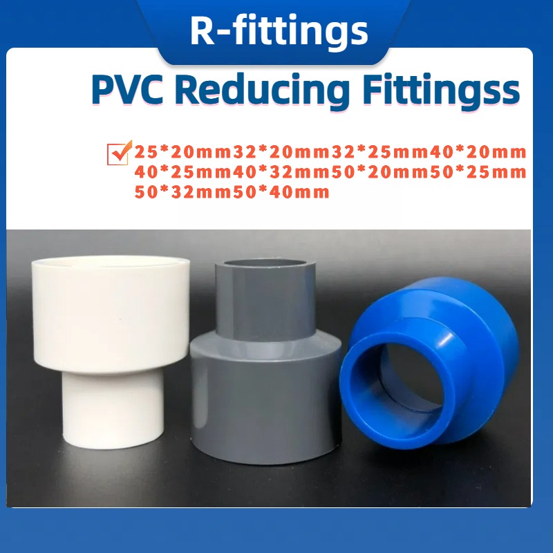 20-50mm PVC Fitting Water Pipe Joint Connector Reducing Socket/PVC ...
