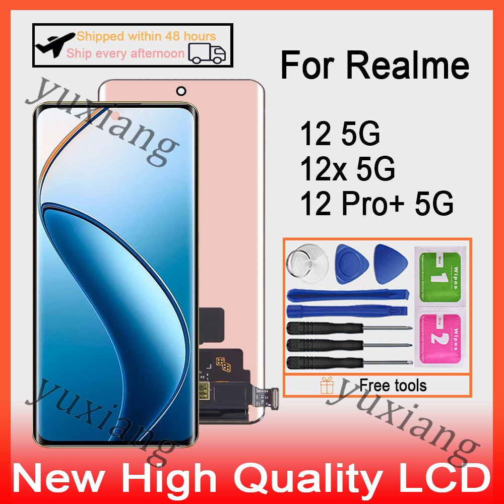 OEM AMOLED For Realme 12 5G 12x 5G 12 Pro Plus 5G LCD Display Touch ...