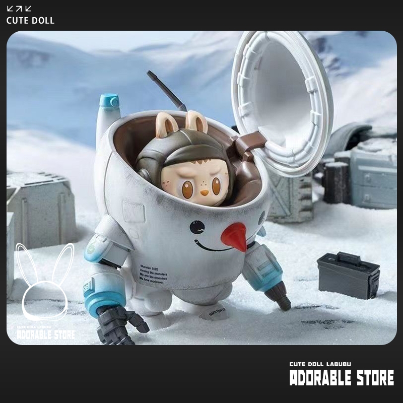 Popmart POPMART Genuine LABUBU LABUBU Mecha Figure Yokoyama Hiroshi Ma ...