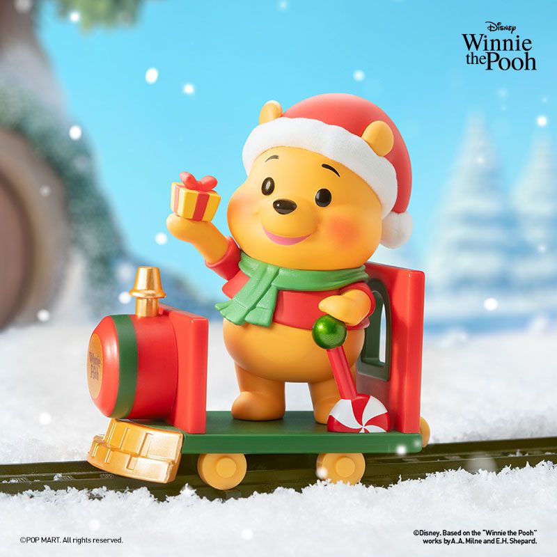 Original POP MART Disney Winnie the Pooh Gift Giving Series Action ...