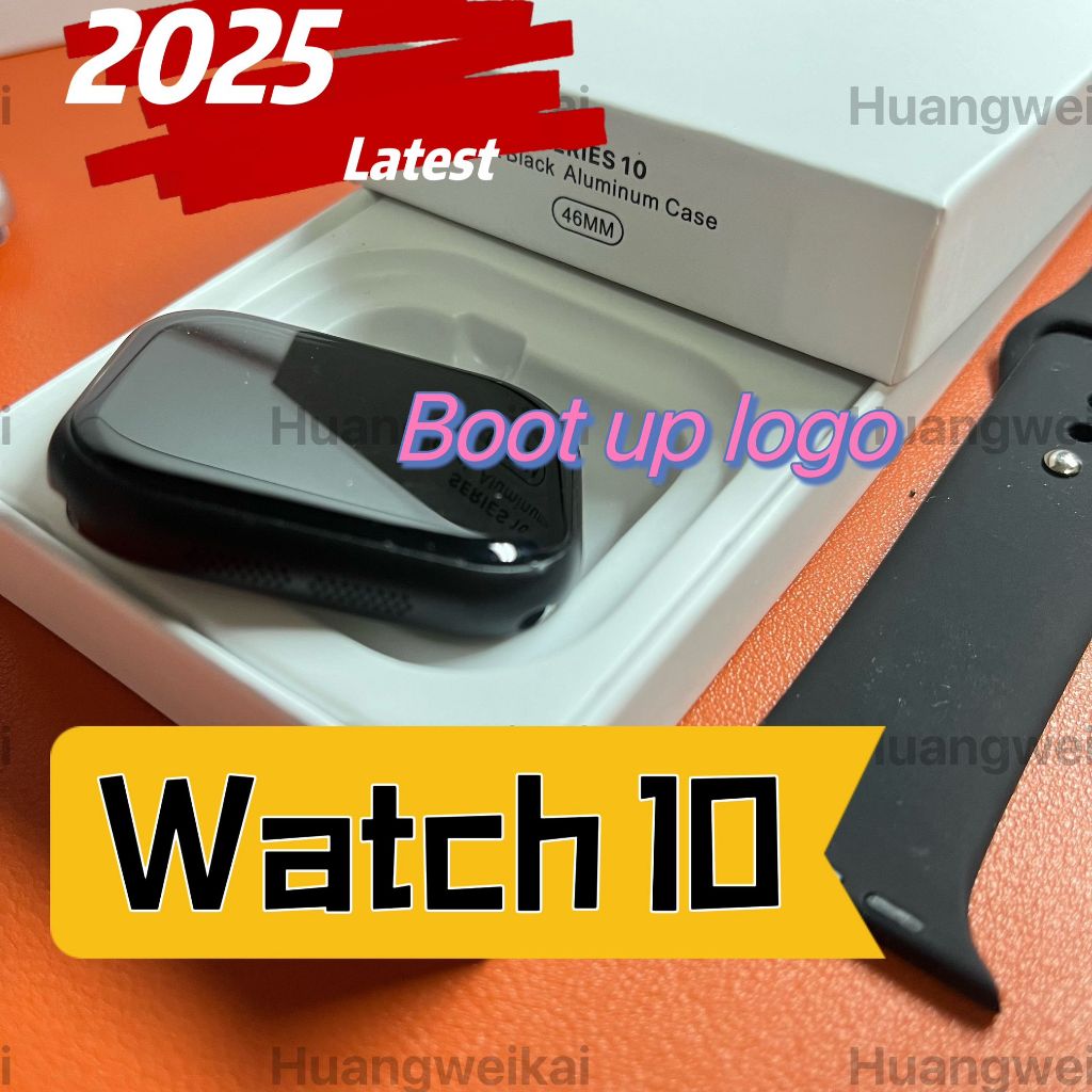 2025 NEW 47MM Smartwatch LOGO watch10 pro max wireless charging ...