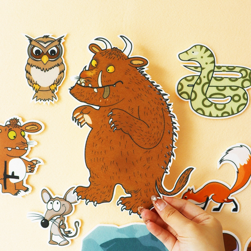 The Gruffalo's Child by Julia Donaldson PB Felt toys Kindergarten Non ...