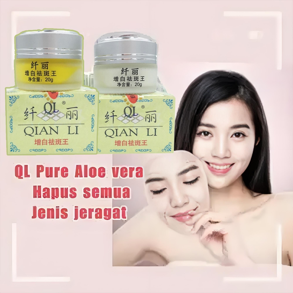 Aloe Vera Krim Whitening And Freckle Removal Cream Dark Spots Melasma ...