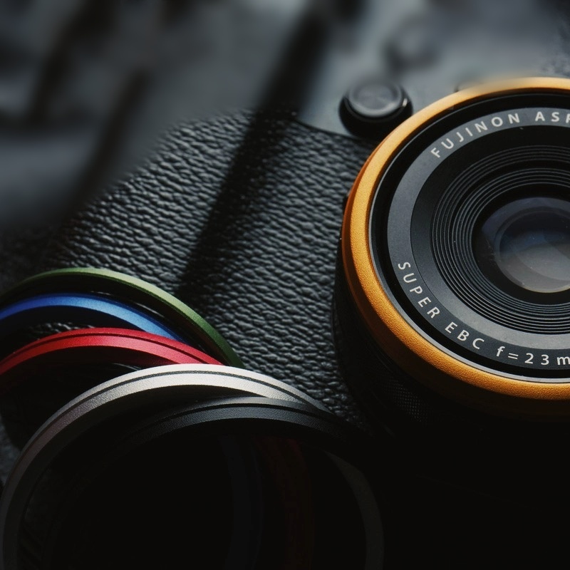 Fuji X100 Metal Lens Decoration Ring for Fujifilm X100V X100VI X100F ...