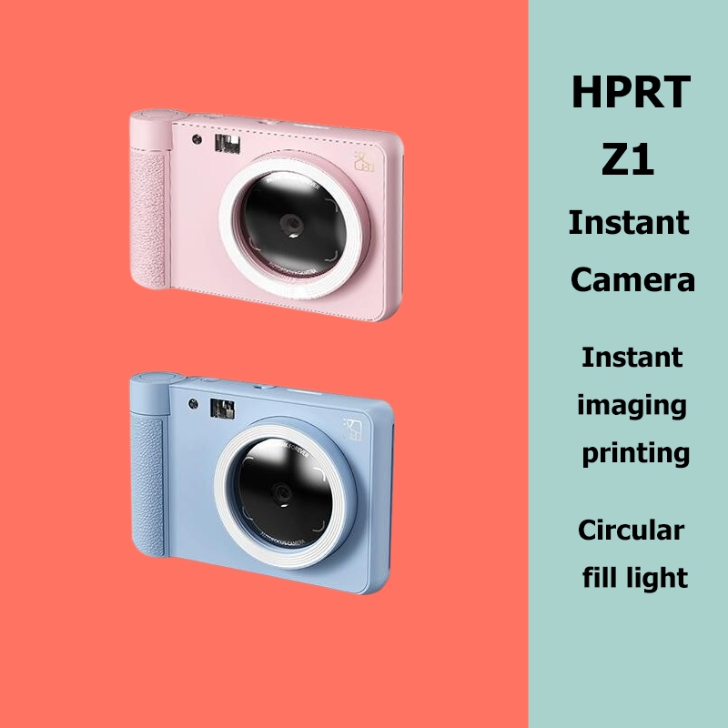HPRT Z1 Mini Portable Wireless Zink Instant Pocket Color Printer Mini ...