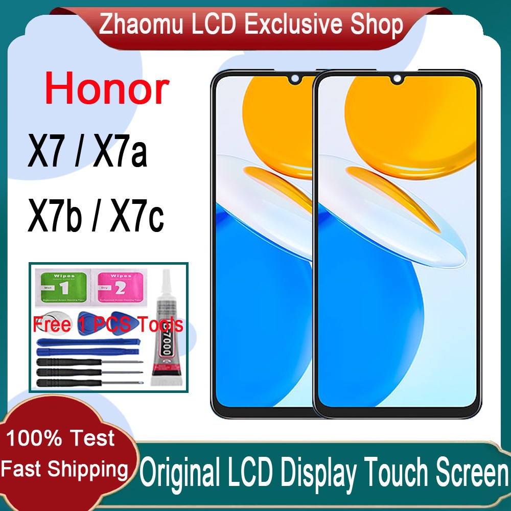Original Honor X7 X7a X7b X7c LCD Display Touch Screen With Frame ...