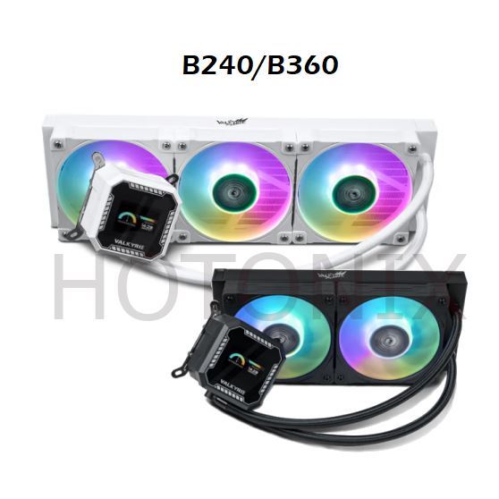 VALKYRIE AIO B240 B360 CPU water cooler for LGA1700/20xx/115x/AM5/AM4 ...