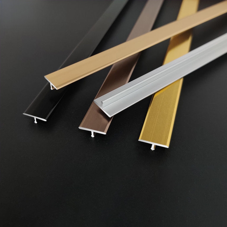 70-100cm Modern aluminum alloy T-shaped decorative strip, embedded ...