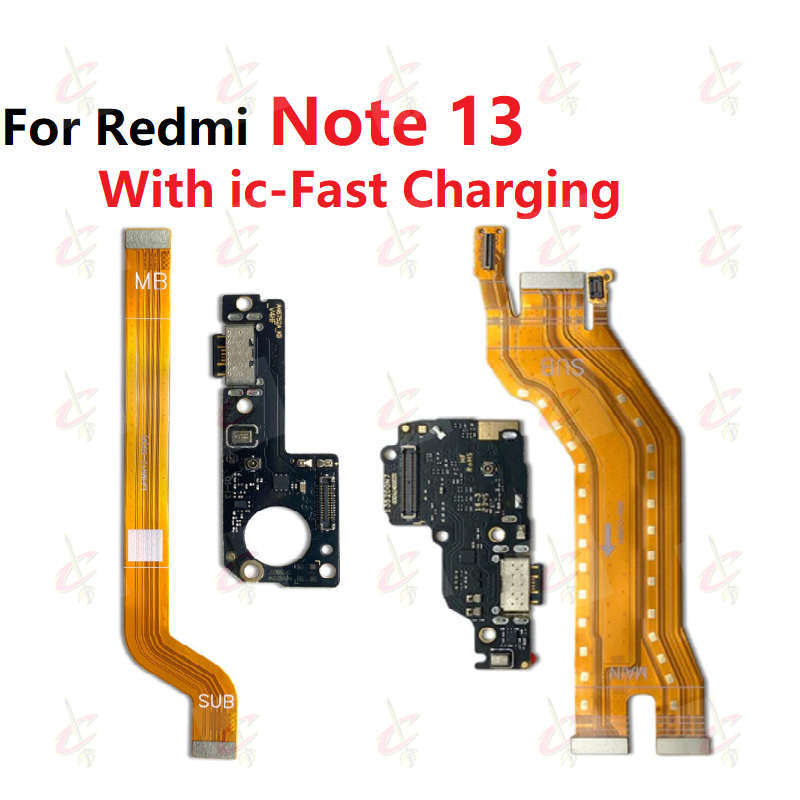 Fast charging board port for Redmi Note 13 4G 5G Main board mainboard ...