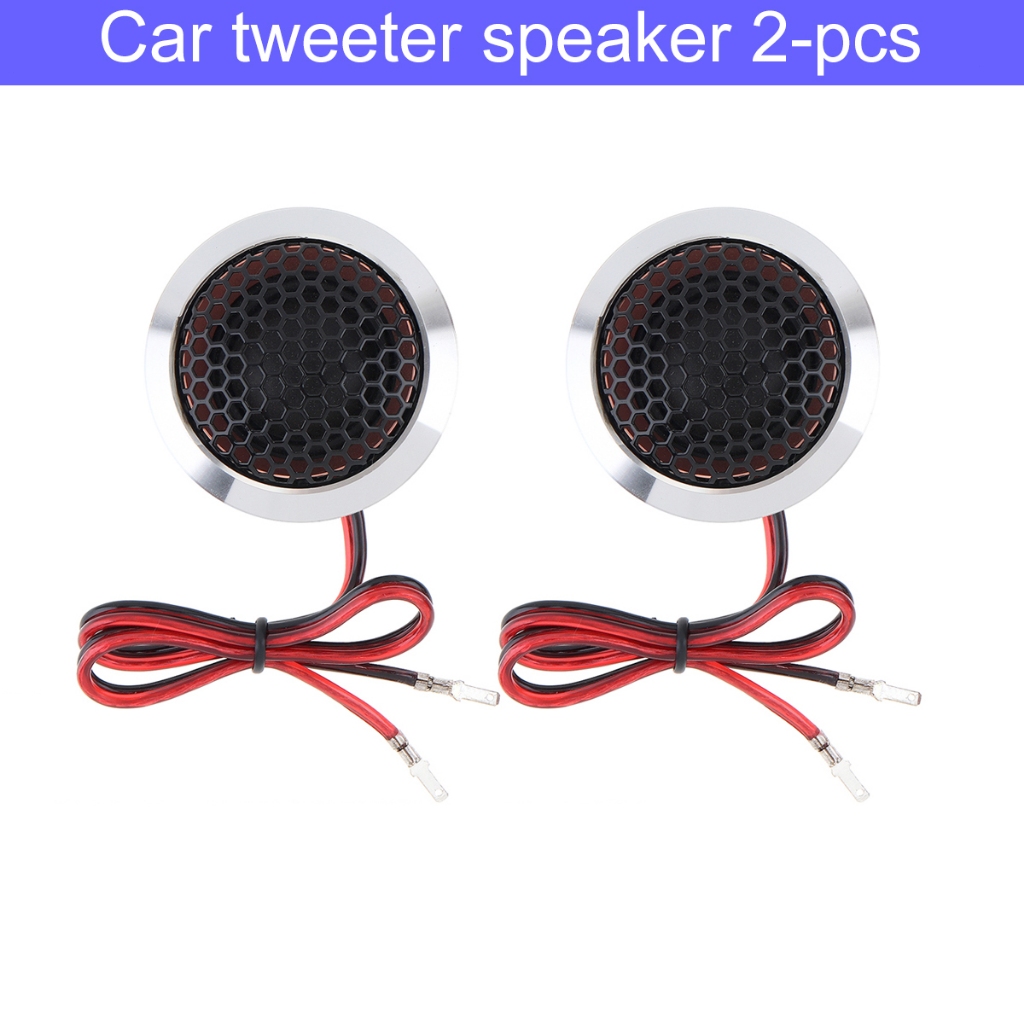 2pcs 1.5 Inch 250W T25 Aluminum Alloy Mini Dome Tweeter Speakers for ...