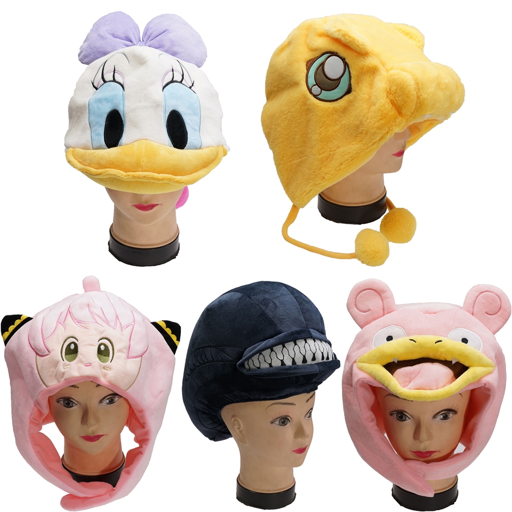 5 Style Anime Cartoon Character Anya Forger Daisy Duck Alien Slowpoke ...