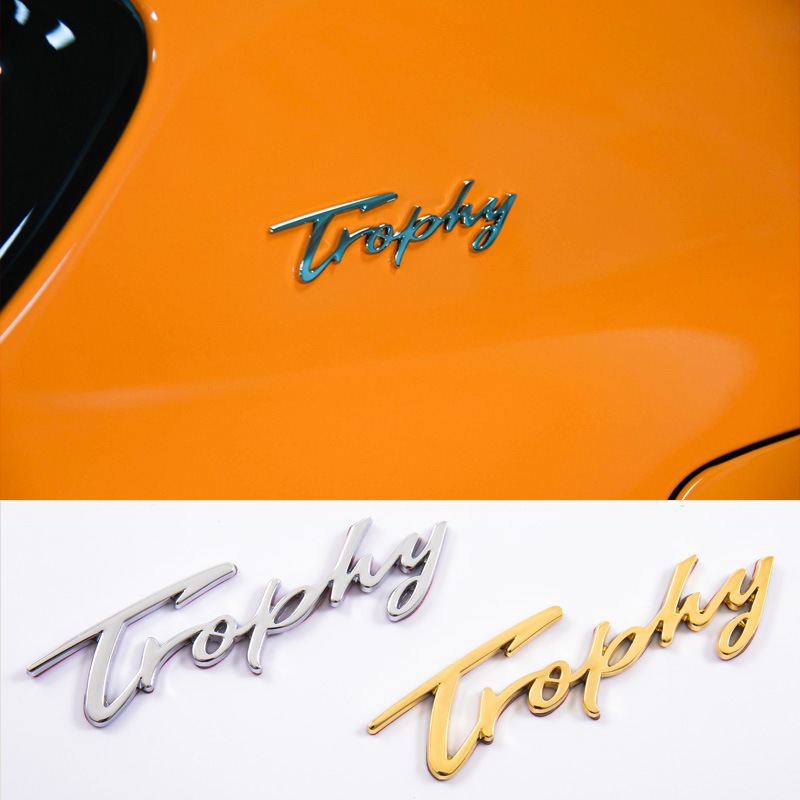 Suitable For MG6 MG4 ZS EV Car Logo Trophy English Logo Personalized ...