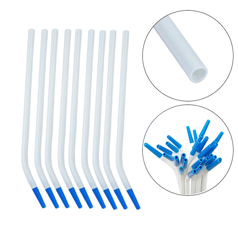 Disposable Curved Tips Surgical Aspirator Dental Saliva Ejector Tips ...