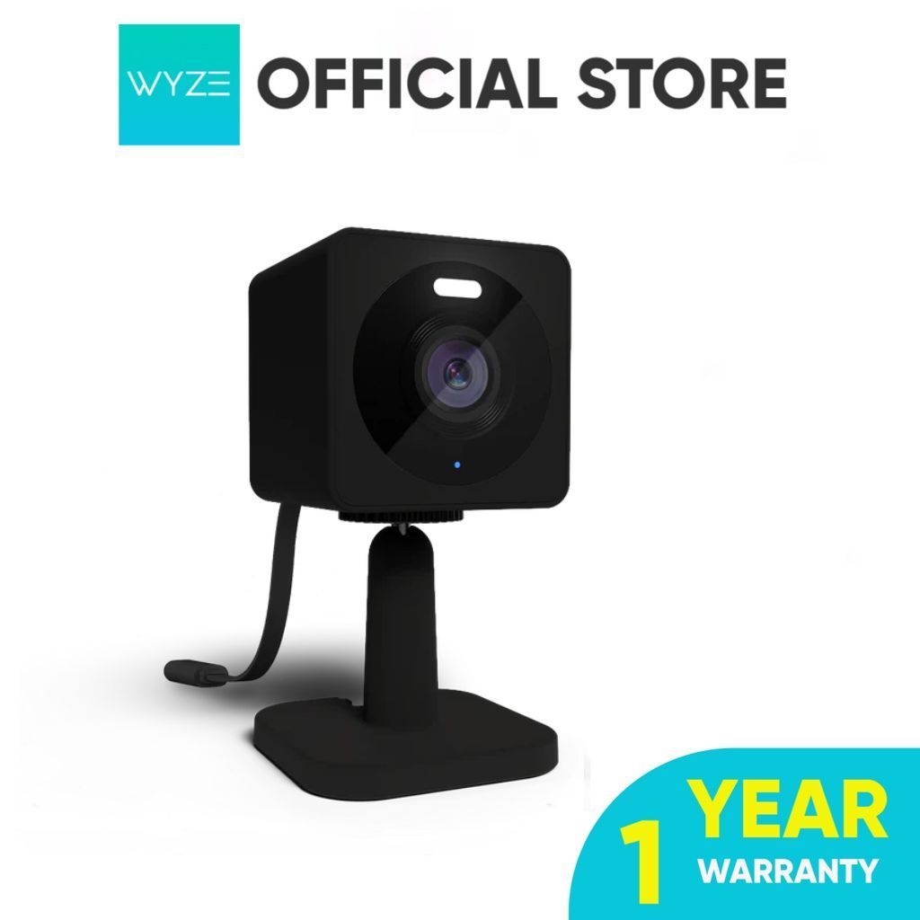 【Wyze Official Store】WYZE Cam OG Black Security Camera, Indoor/Outdoor ...