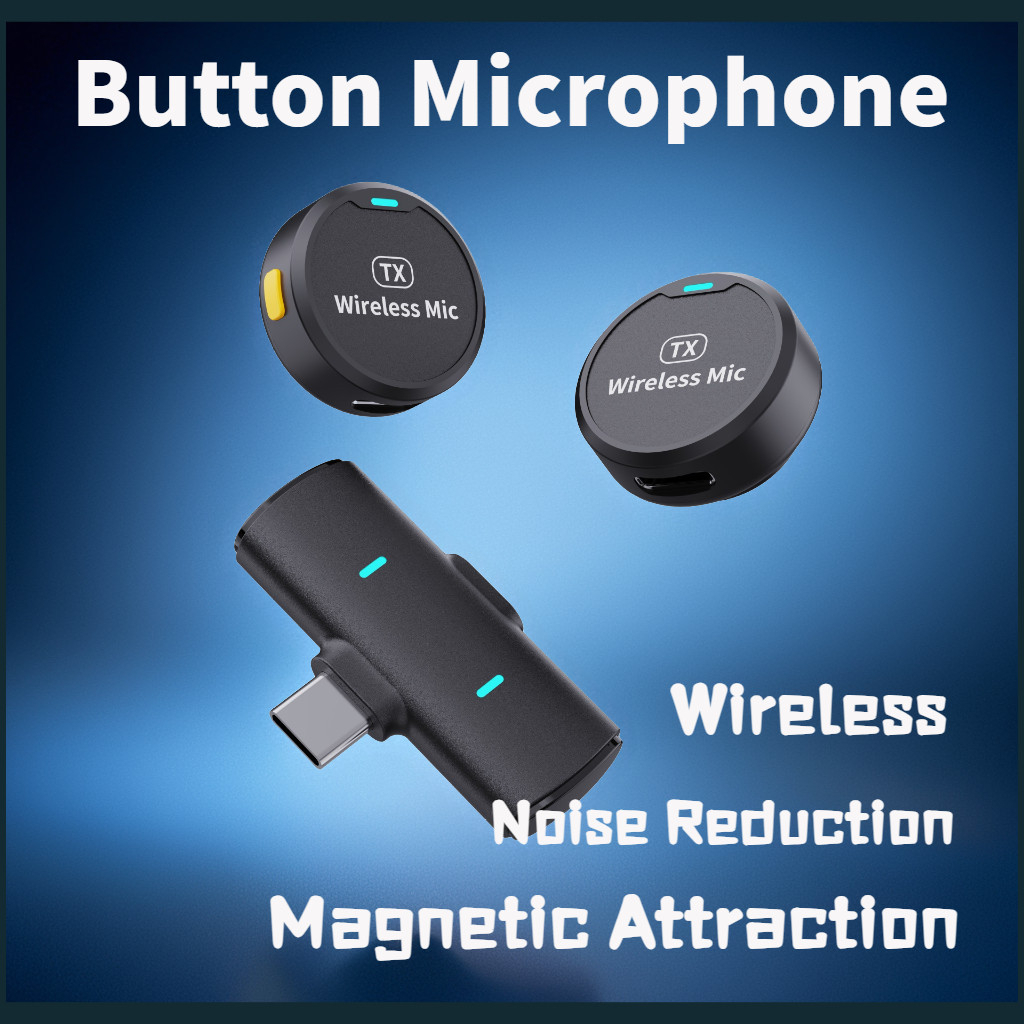 Local WOW M1 lavalier microphone wireless 2 in 1 live microphone ...