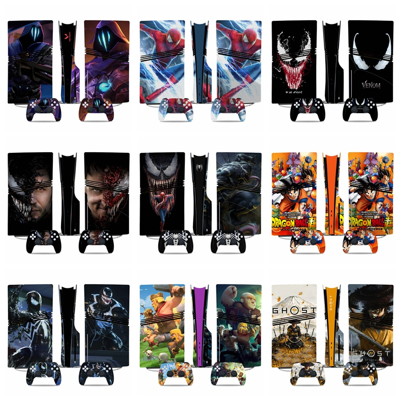 30 Colors Skin Sticker Compatible with Sony Playstation 5 Pro Disc ...