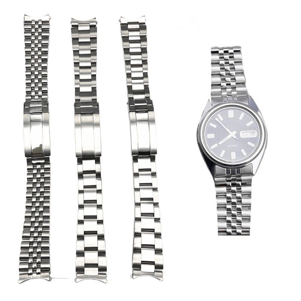 Stainless steel solid strap for Sxns80 Snxs79 Snxs79k Snxs77k Snxs73 ...