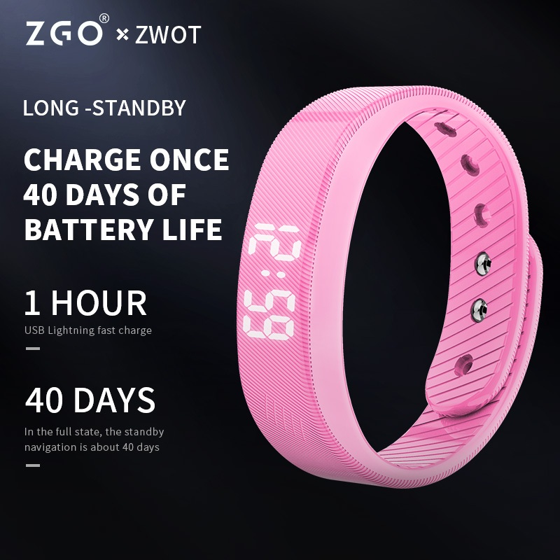 ZGO Female Watch Waterproof Smart jam tangan Multifunctiol Sport ...