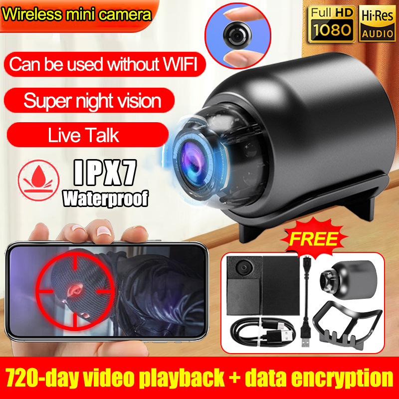 【24-hour delivery】mini camera spy cctv mini cctv spy camera hidden ...