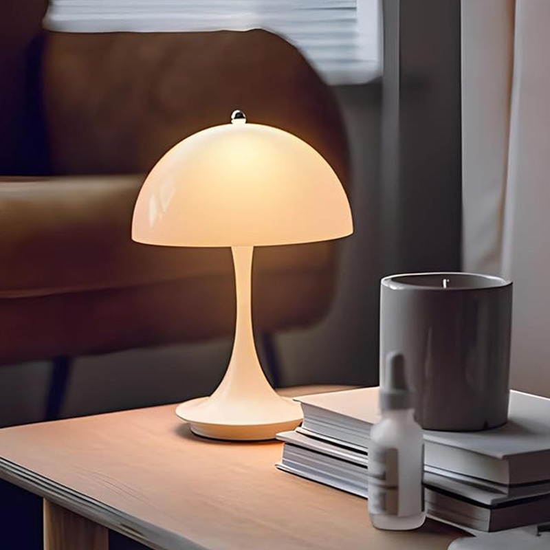 Lampu Meja Hiasan Lampu Lantai Panthella Mushroom Table Lamp Nordic ...