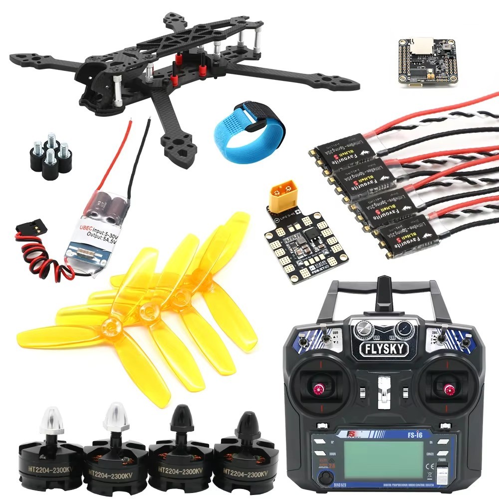 Mark4 Mark 4 5inch 225mm 2204 2300KV Motor Cyclone 20A BLHeli_S ESC W ...