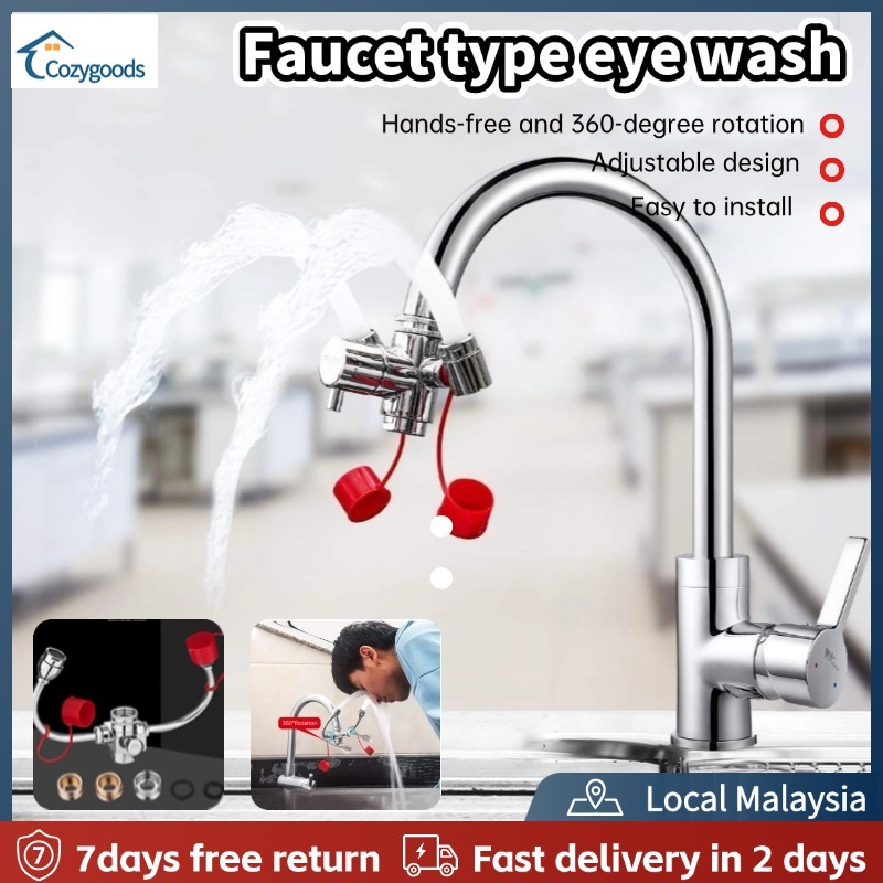 [Local delivery] Faucet Mounted Eyewash Station – Reliable First AID ...