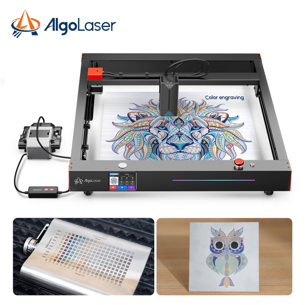 Algolaser Delta 22W Laser Engraver with Air Assist Smart Wood Laser ...