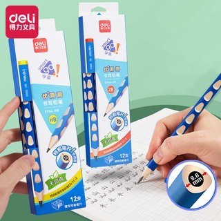Deli Posture Corrector Bold Pencil 2B HB Jumbo triangular Non Toxic ...