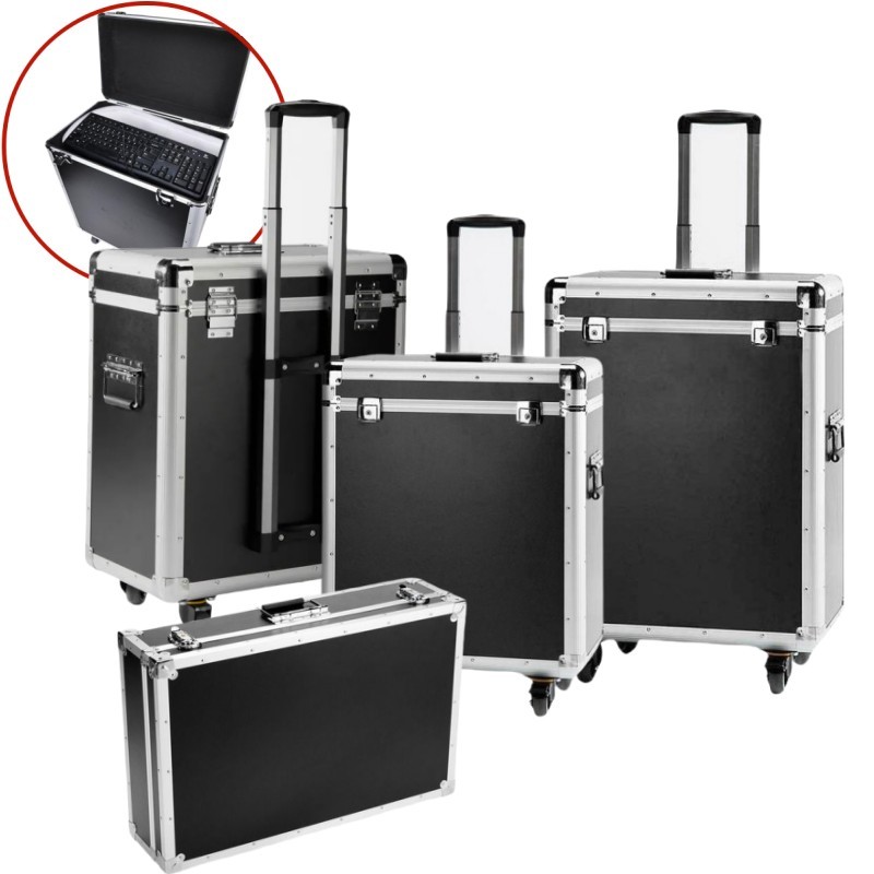 Trolley Case Storage Box Portable Shockproof Luggage Transport Tool Box ...
