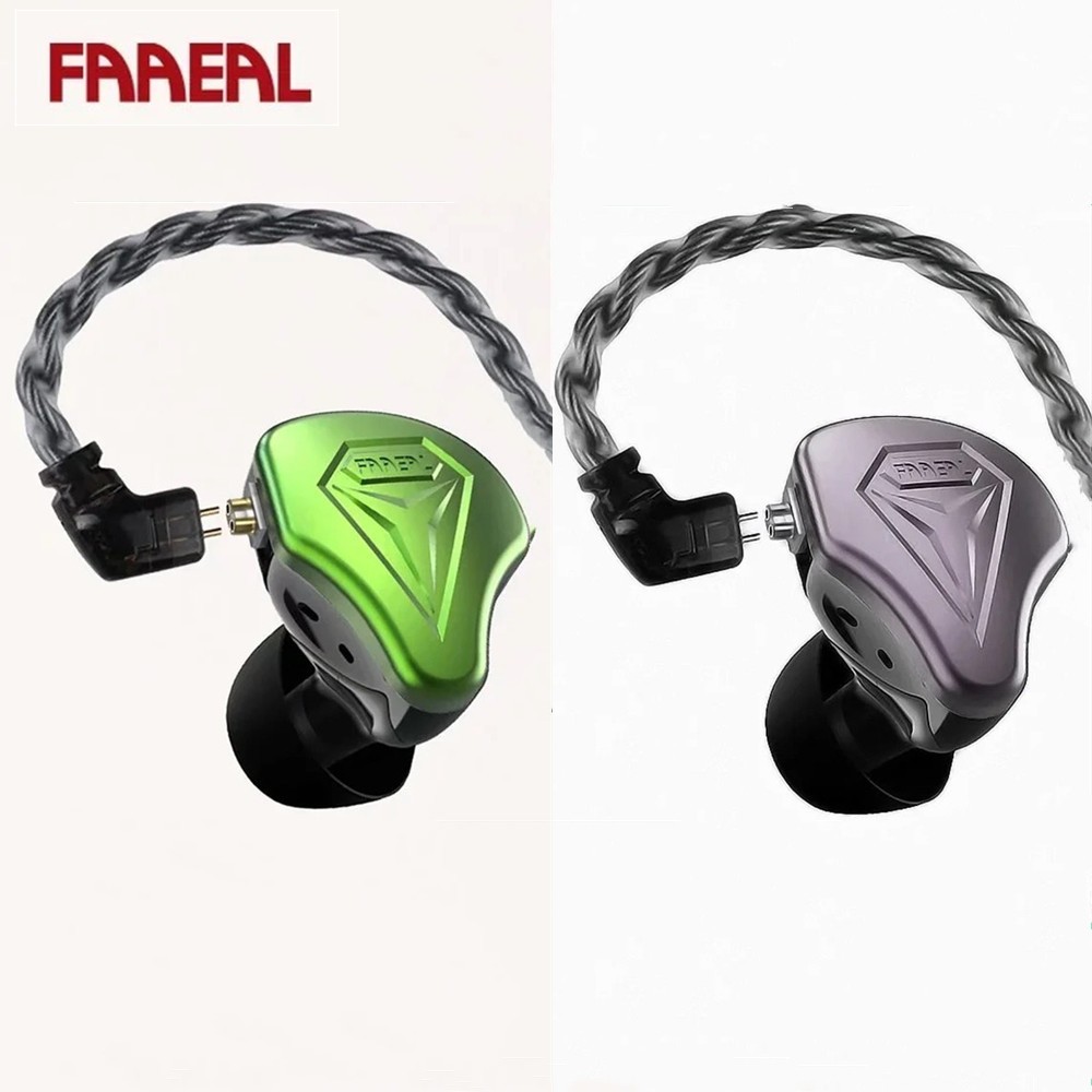 FAAEAL Unbounded 10mm DLC Composite Diaphragm HiFi In Ear Earphone With ...