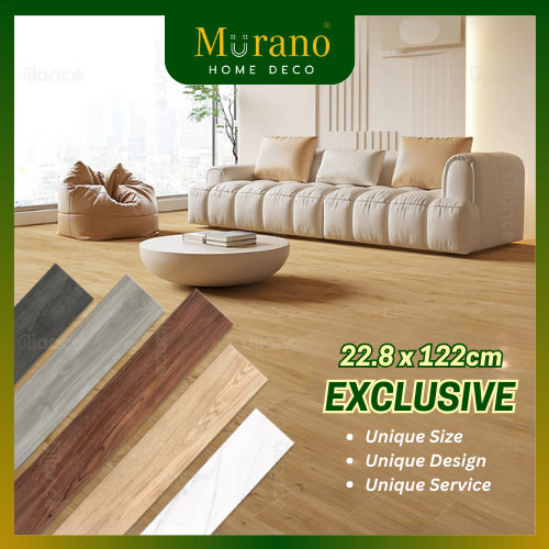 Murano Vinyl Flooring Lantai Vinyl Vinyl Floor Vinyl Floor Sticker Kayu ...