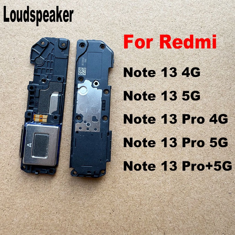 For Xiaomi Redmi Note 13 Pro + Plus 4G 5G Loudspeaker Flex Cable Loud ...