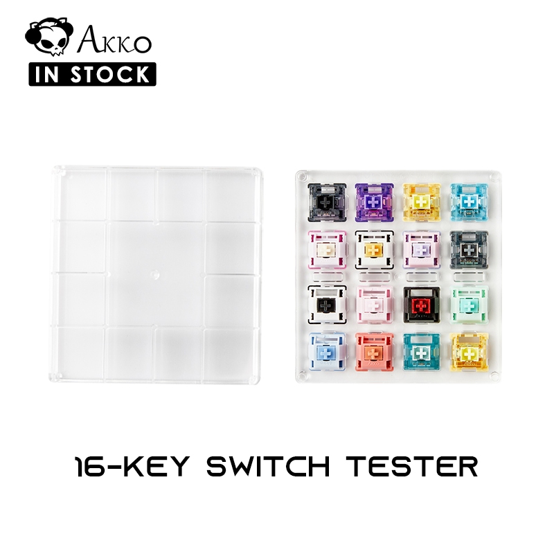 Akko x MonsGeek 16-key Switch Sampler/Tester for Mechanical Keyboard ...