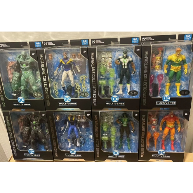 McFarlane DC Collector's Series Grid Green Lantern Corps Member Simon ...